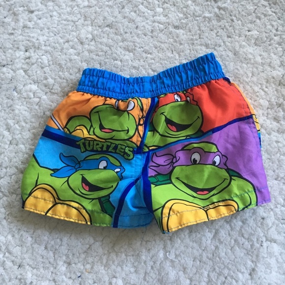 Nickelodeon | Swim | Nickelodeon Teenage Mutant Ninja Turtle Swim Trunk ...